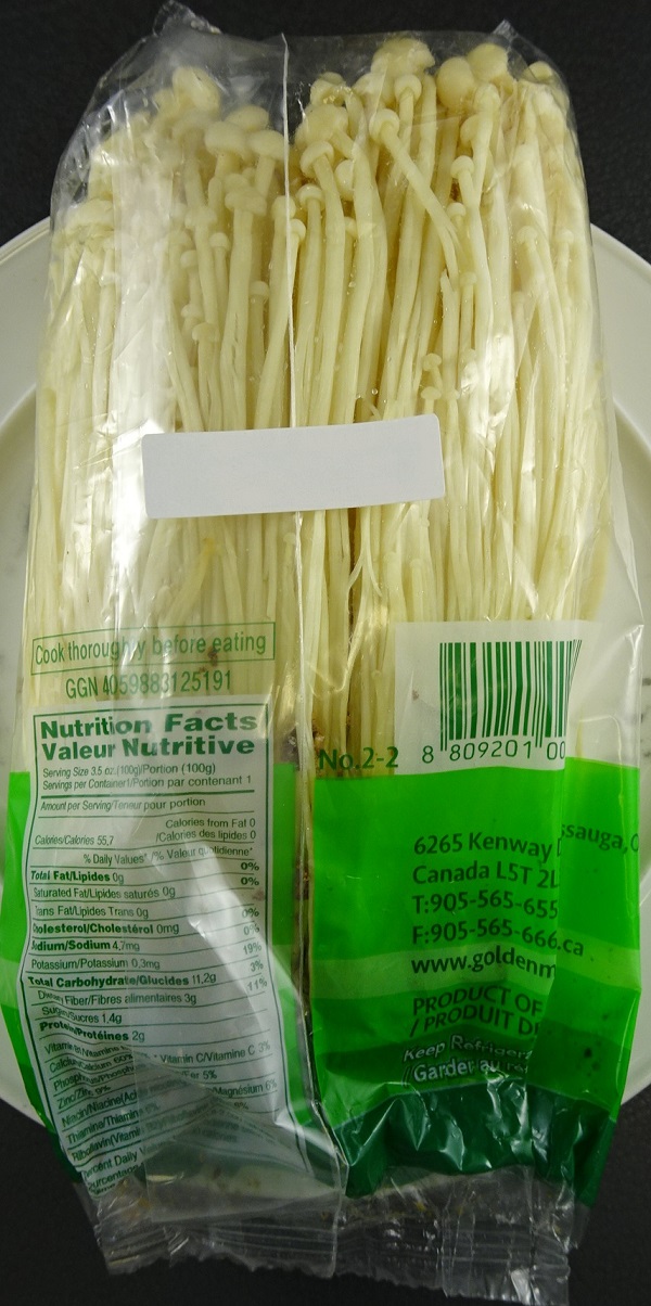 Golden Mushroom brand Enoki Mushroom recalled due to Listeria ...